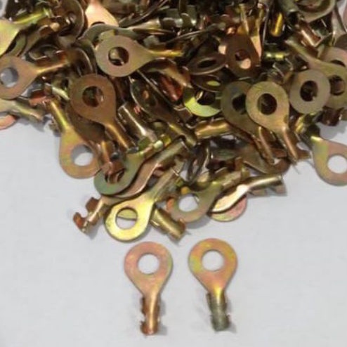 Jual (isi 1 pcs) Skun bulat m4/skun ring m4/skun aki baut 8 skun baut 8 ...