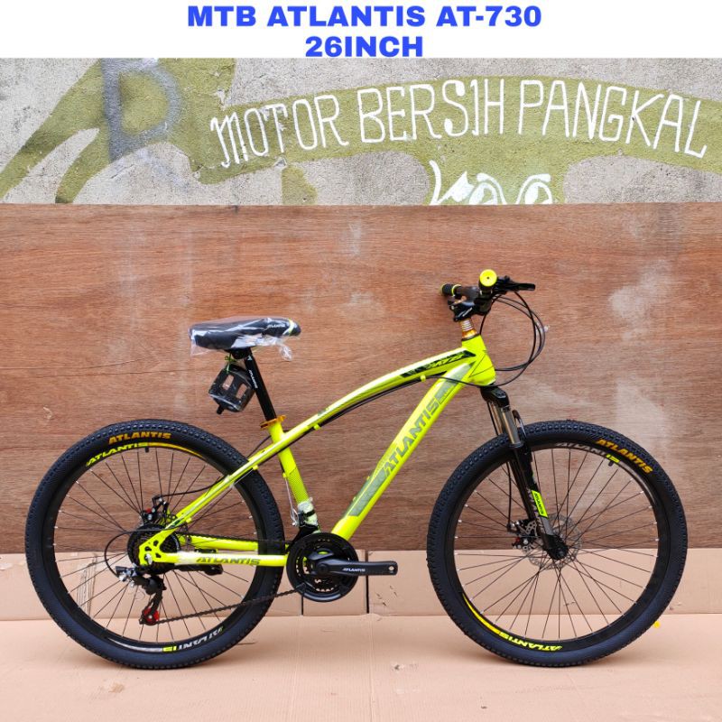Jual Sepeda Gunung Atlantis AT-730 26Inch Hi-ten stell | Shopee Indonesia