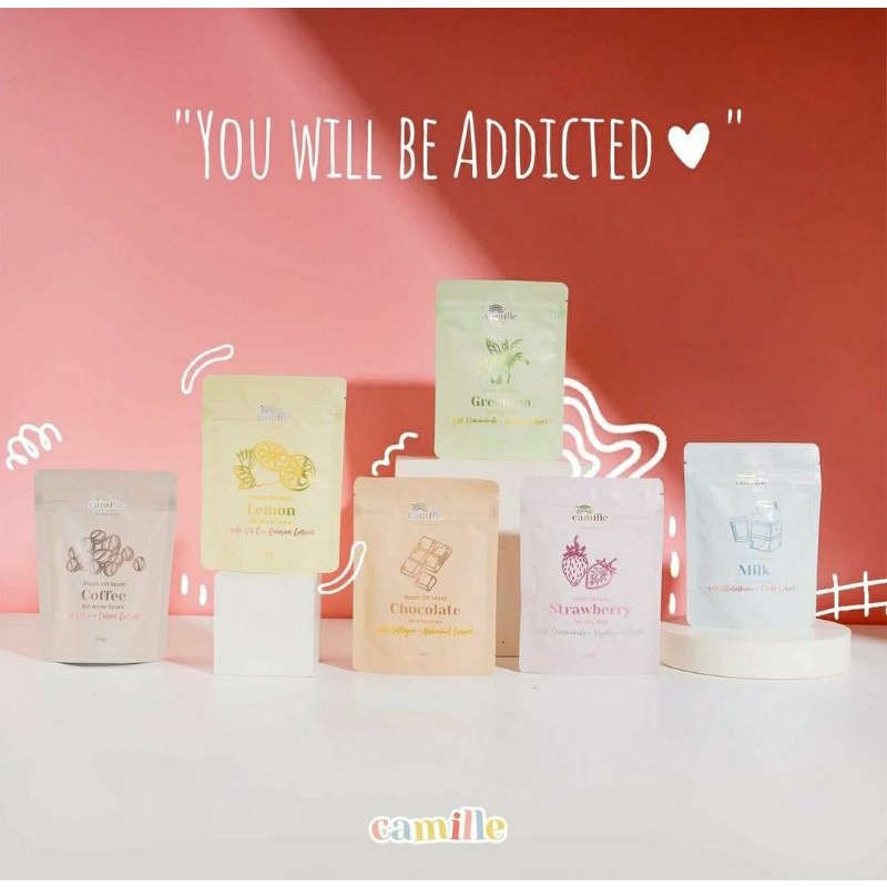 Jual [READY STOCK] Wash Off Mask by Camille Beauty / Masker Camille / Masker Wajah | Shopee ...