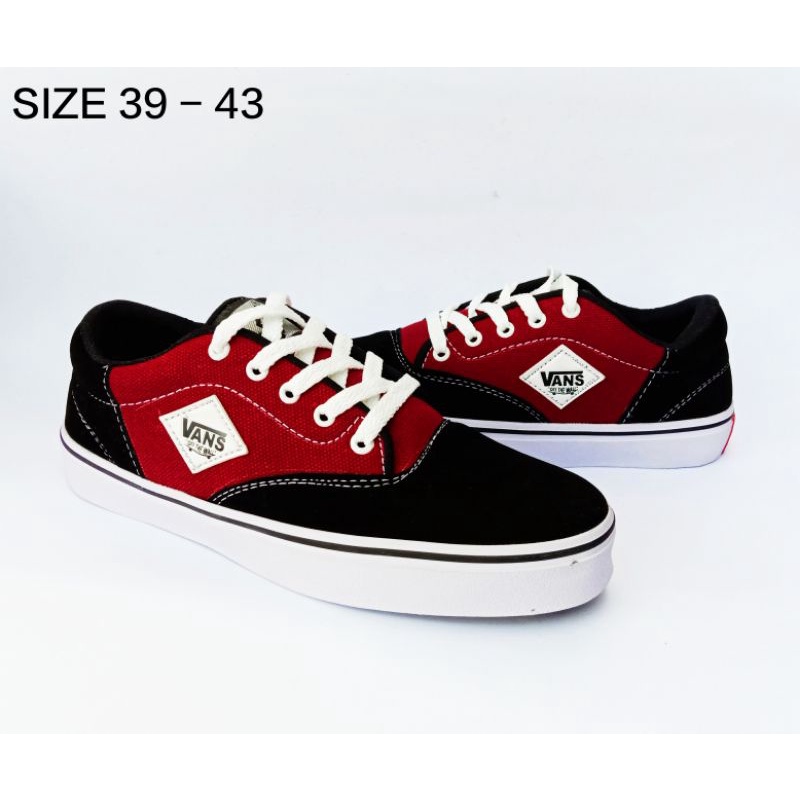 Jual SEPATU KETS KEREN HITAM MERAH MARUN VARIASI SIZE 39 - 43 | Shopee ...