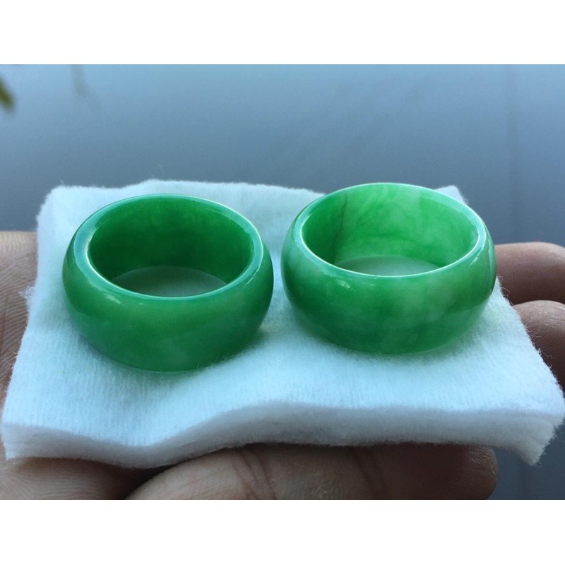 Jual Cincin Batu Giok Kualitas A Plus Barang Lama 2PCS | Shopee Indonesia