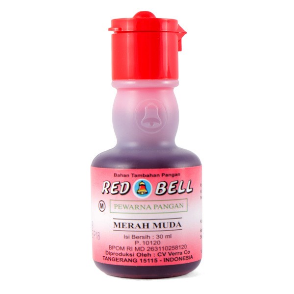 Jual REDBELL PEWARNA MERAH MUDA 30 ML | Shopee Indonesia