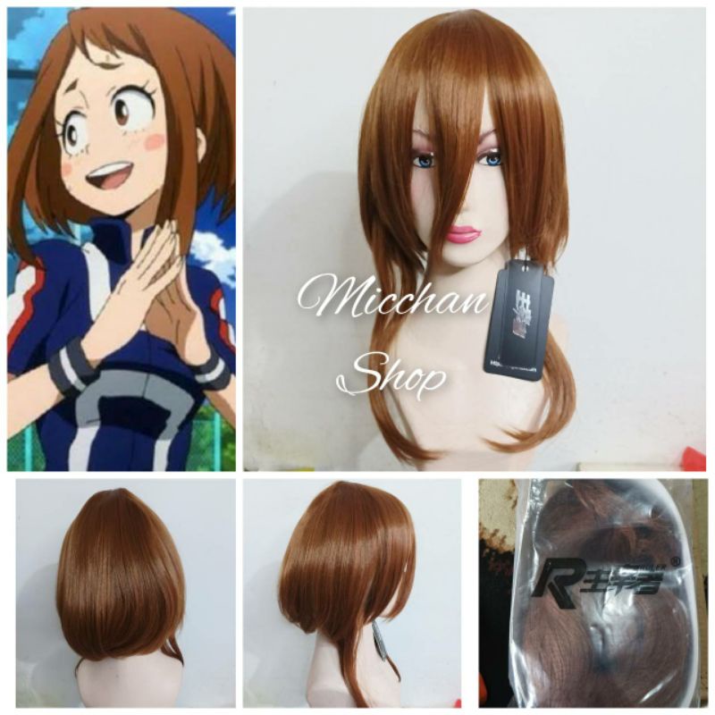 Jual Wig Uraraka Ochako BNHA | Shopee Indonesia