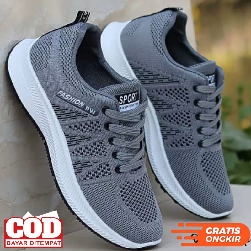 Jual Sepatu Sport Pria Sepatu Olahraga Pria Sepatu Cowok Sepatu ...