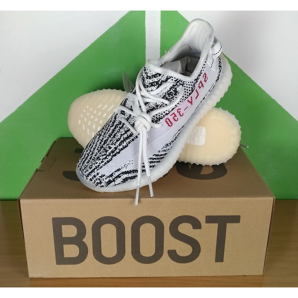 Jual Adidas Yeezy 350 V2 Zebra Made In China High Quality | Shopee ...