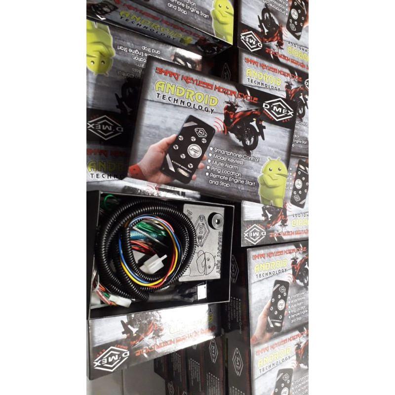 Jual DMEX Android Alarm Smartkey | Shopee Indonesia