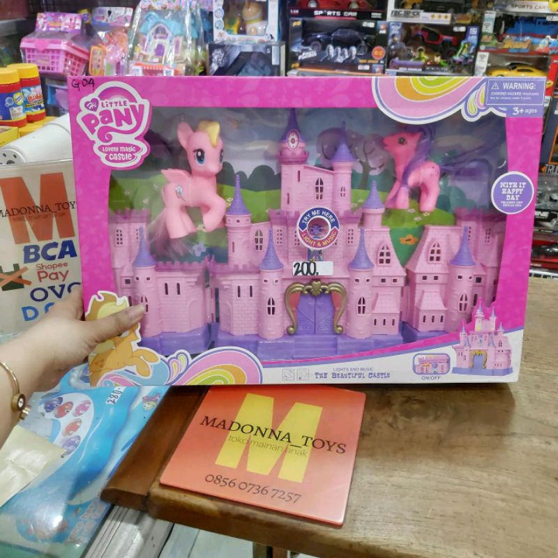 Jual MAINAN LITTLE PONY, ISTANA LITTLE PONY, ICE CREAM LITTLE PONY ...