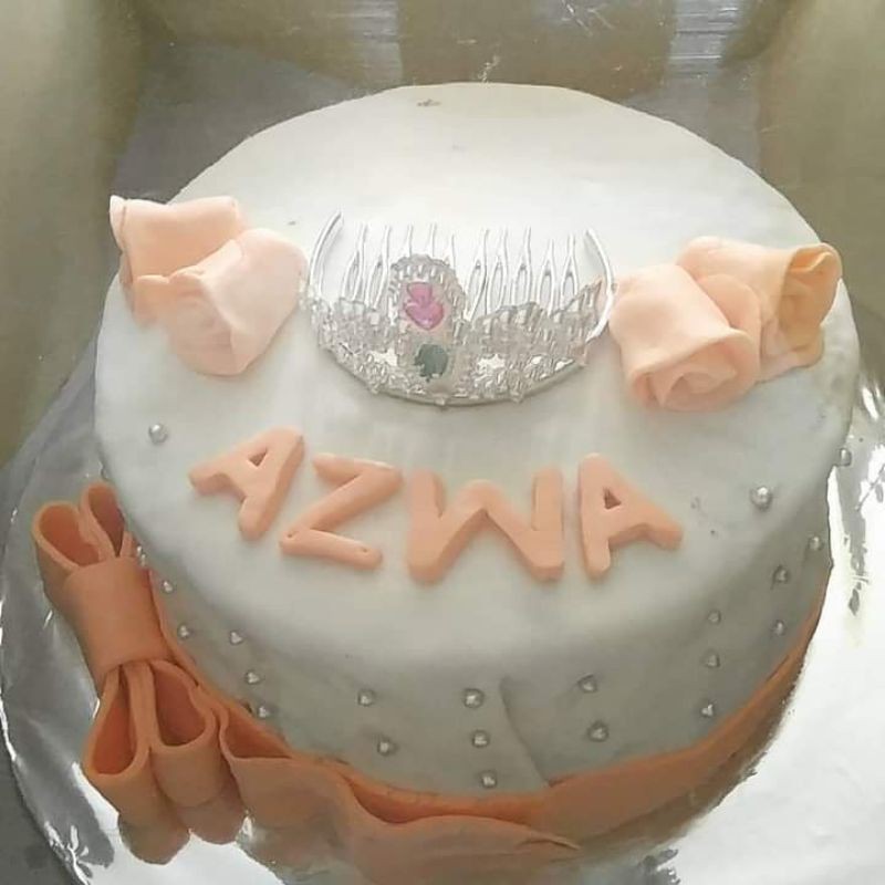 Jual kue ulang tahun /princess cake/kue ultah bandung uk 20 | Shopee ...