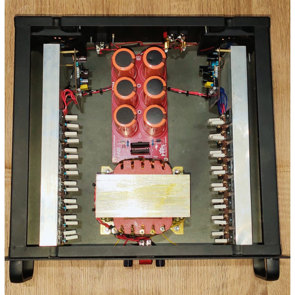 Jual POWER AMPLIFIER RAKITAN 10 Amper MURNI CT 55 | Shopee Indonesia