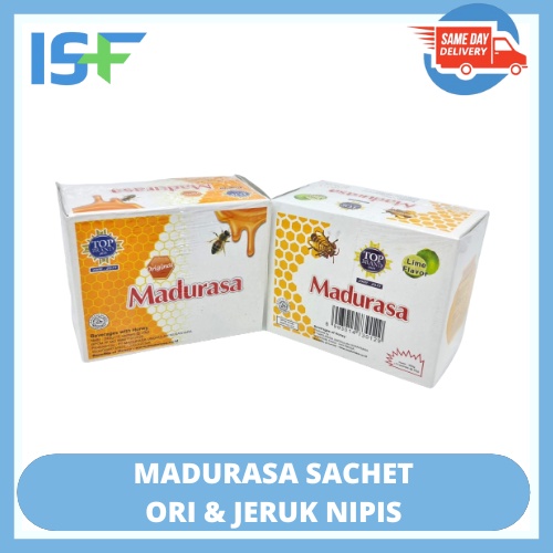 Jual ⭐ISF⭐Madurasa / MADU RASA Sachet isi 12 ALL VARIAN (Original / Jeruk Nipis) | Shopee Indonesia