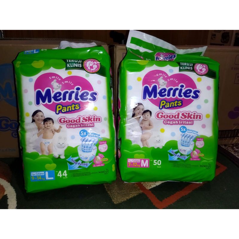 Jual Merries Pants Jumbo M50 L44 XL38 | Shopee Indonesia