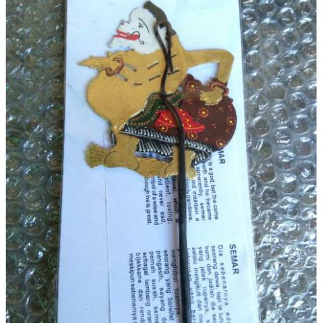 Jual Pembatas Buku Wayang Kulit Sindik 10cm - Wanodya | Shopee Indonesia