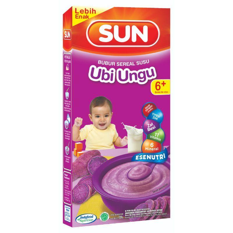 Jual SUN Bubur Ubi Ungu 120g | Shopee Indonesia
