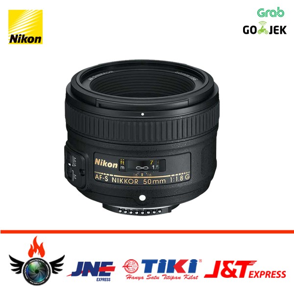 Jual Lensa Nikon Nikkor 50mm F 1.8G | Shopee Indonesia