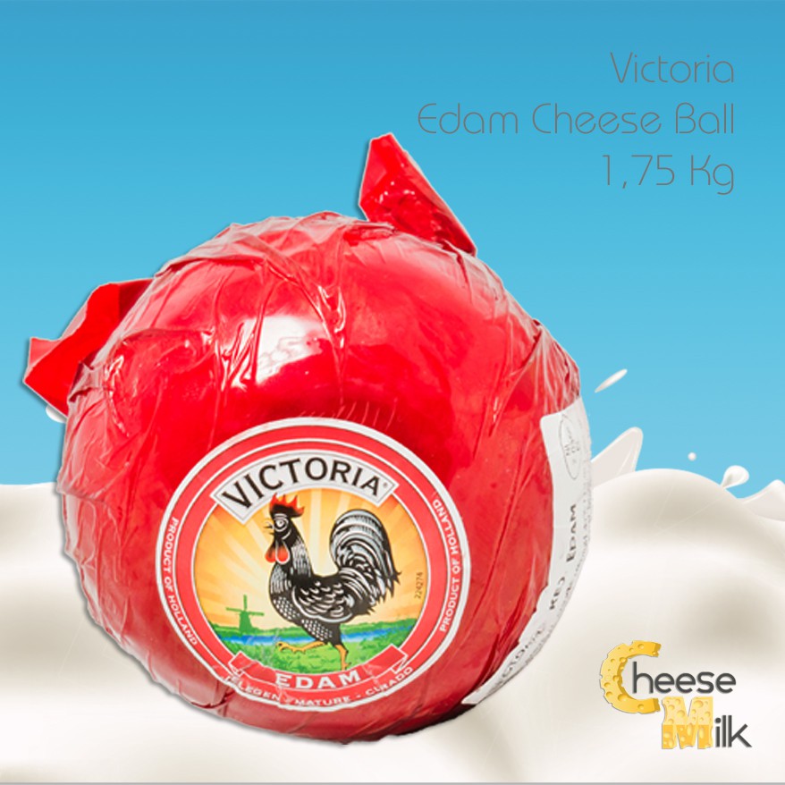 Jual HARGA MURAH Victoria Edam Cheese Ball 1,75 Kg | Shopee Indonesia