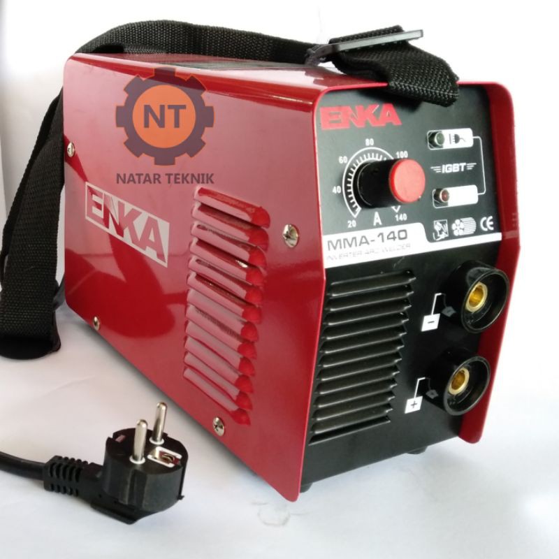 Jual Mesin Las ENKA / Mesin Trafo Las Inverter ENKA MMA 140 | Shopee Indonesia