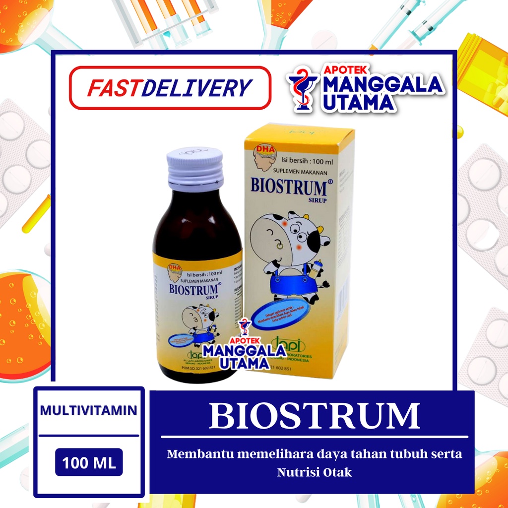Jual BIOSTRUM SYRUP @ 100 ML | Shopee Indonesia