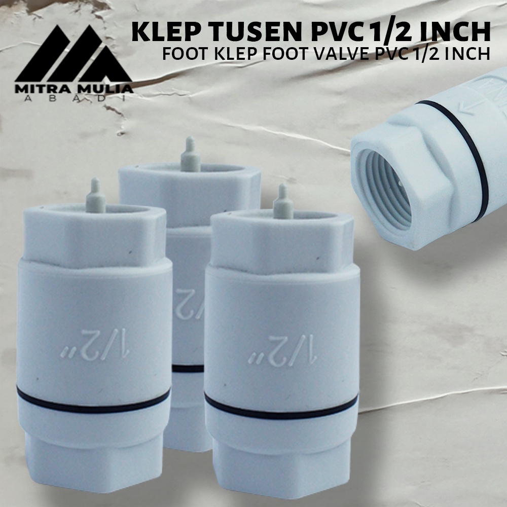 Jual foot klep foot valve pvc 1/2 inch | foot klep tusen 1/2 inch pvc ...