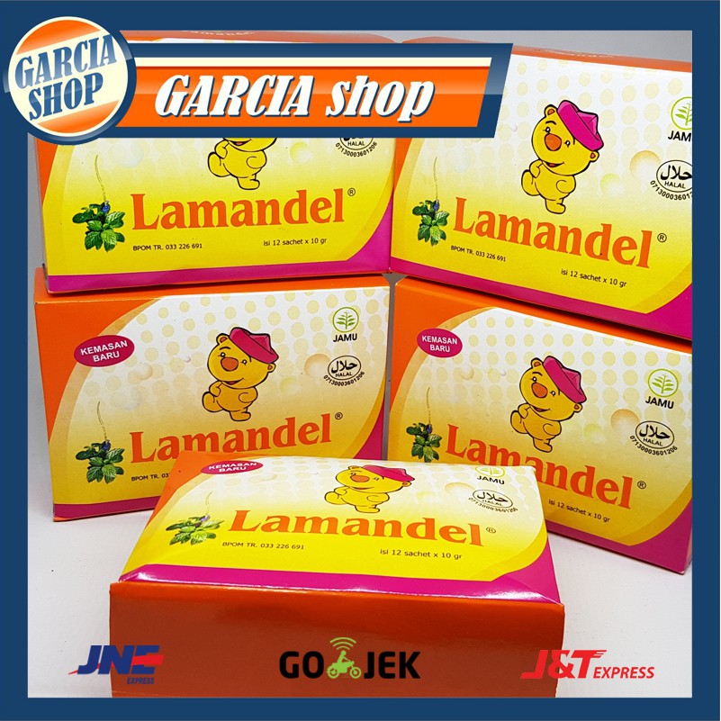 Jual Lamandel Obat Amandel Kemasan Kotak Sachet Herbal atasi Amandel ...