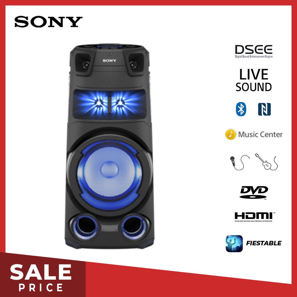 Jual Sony Karaoke Bluetooth Speaker Hifi High Power Audio System MHC ...