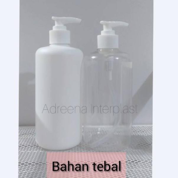 Jual (DIST. RESMI) Botol pump model tinggi 500ml hand soap hand ...