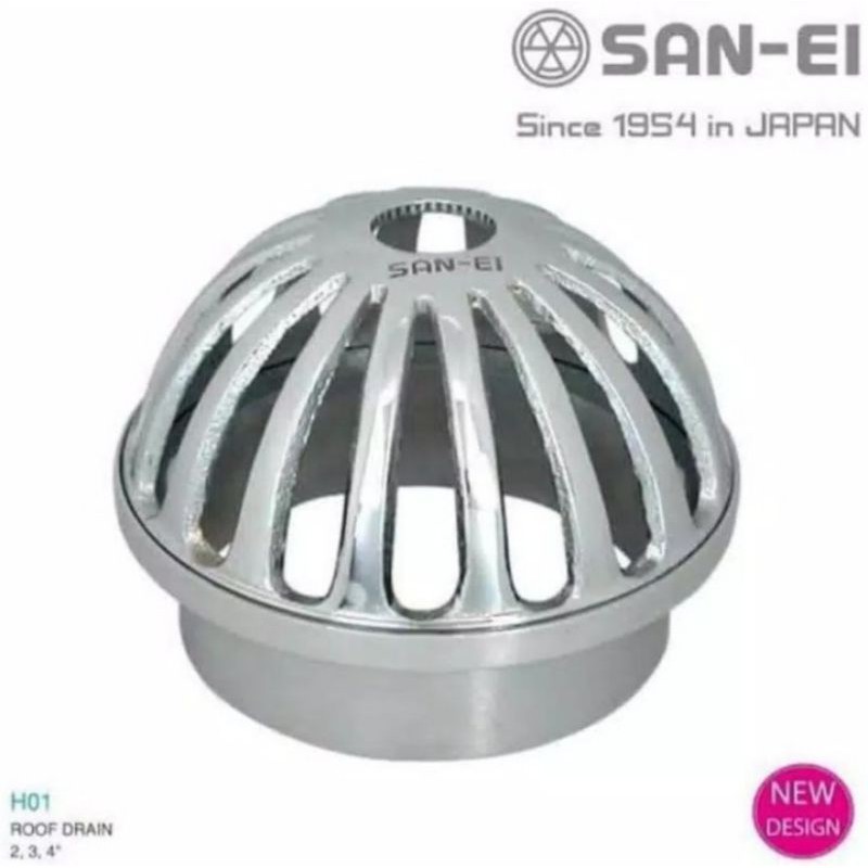 Jual Roof drain san ei H01-4 inch / Roof drain san ei H01 4" "ORIGINAL" | Shopee Indonesia