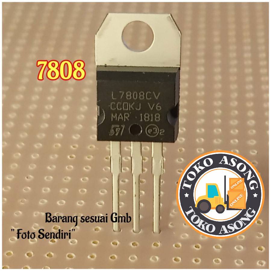 Jual transistor regulator L7808CV L 7808 ic transistor | Shopee Indonesia