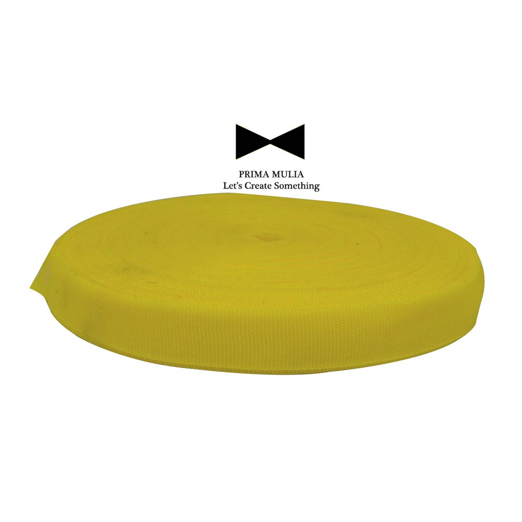 Jual TALI WEBBING BISBAN/ PELIPIT UKURAN 2.0 CM WARNA KUNING TWEETY PCR ...