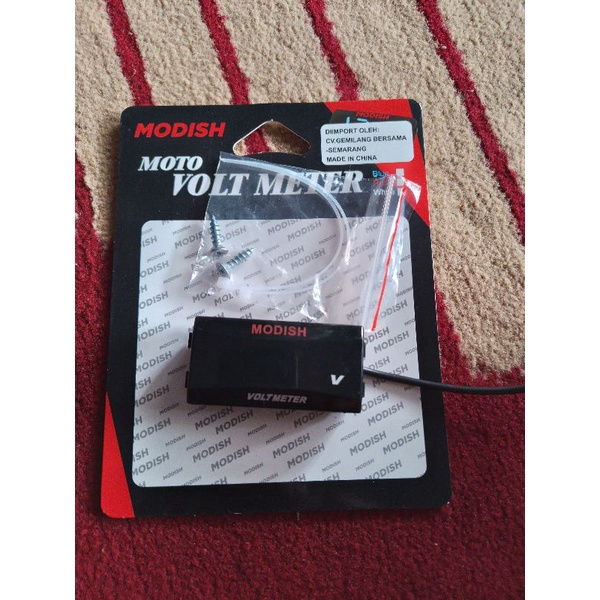 Jual vol meter volmeter universal all motor | Shopee Indonesia