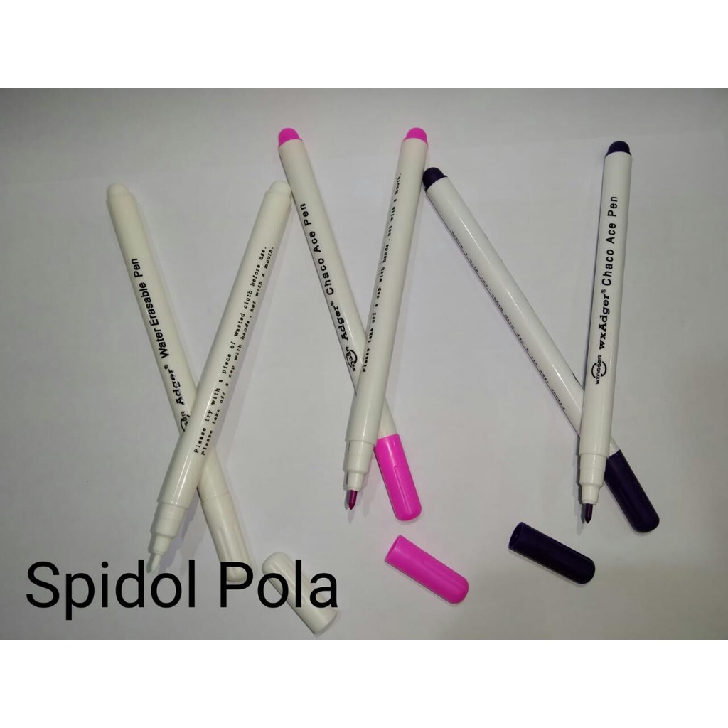 Jual Penanda Kain / Spidol Pola / Spidol Jahit / Water Erasable Pen ...