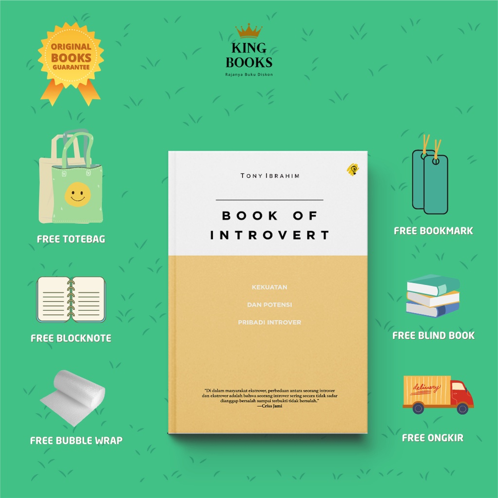 Jual Book Of Introvert: Kekuatan dan Potensi Pribadi Introver - Buku Motivasi dan Self ...