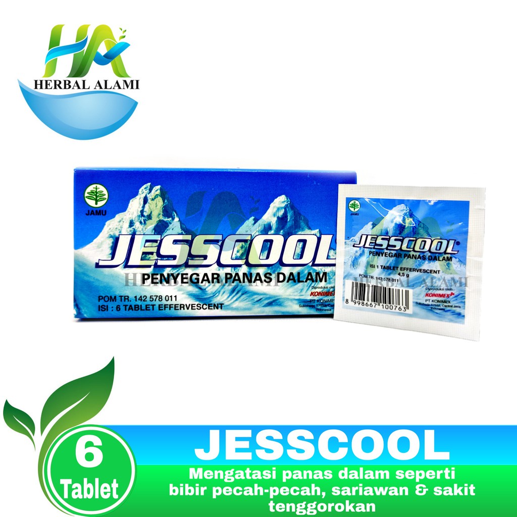 Jual Jesscool Penyegar Panas Dalam PerBox | Shopee Indonesia