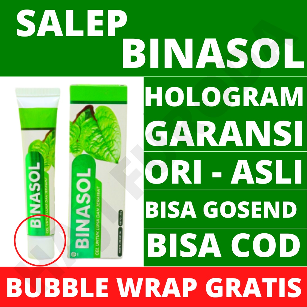 Jual PASTI ASLI BINASOL ASLI ORI ORIGINAL SALEP GEL Obat Luka Diabetes ...
