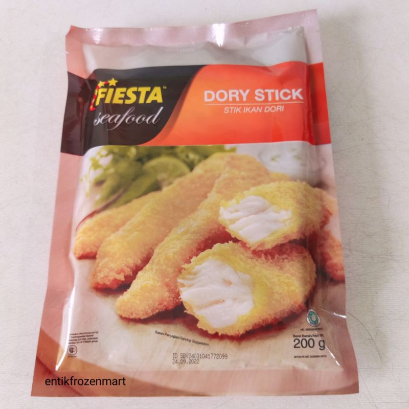 Jual Fiesta Seafood Dory Stick (Stik Ikan Dori) Entik Frozen Palembang ...