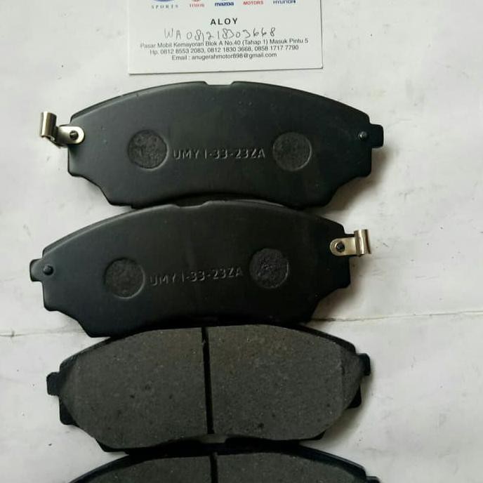 Jual kampas rem depan brake pads ford ranger,everest,mazda bt 50 2500 ...