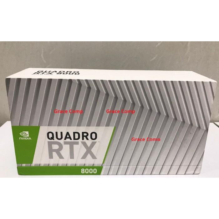 Jual Vga / Vga Nvidia Quadro Rtx 8000 48 Gb Gddr6 - Pcie 3.0 X16 - 4X ...
