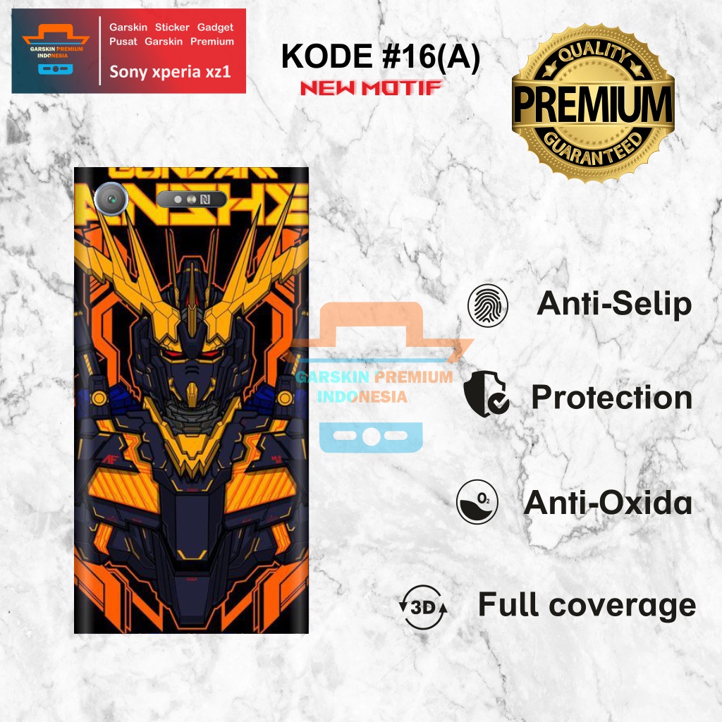 Jual COD Garskin Sticker sony xperia xz1 Motif 16-20 Bisa Request ...