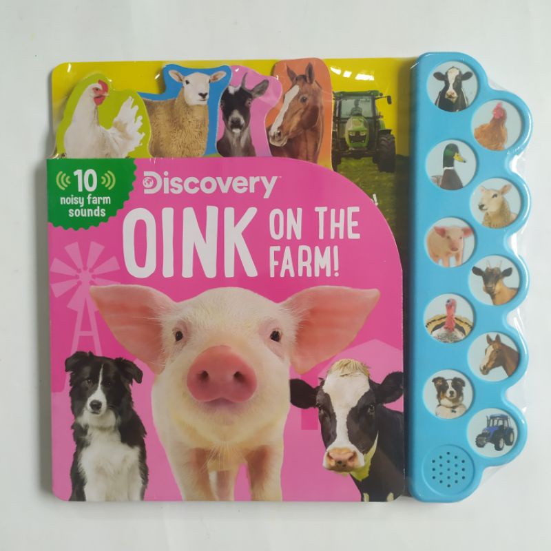 Jual 10 BUTTON SOUND BOOK DISCOVERY (BABY FARM ANIMALS/HOWL WITH THE ...