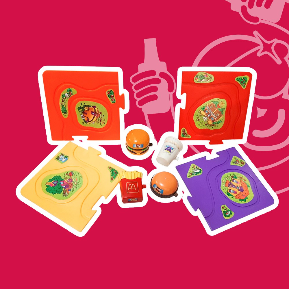 Jual Happy Meal Maskot Peta Makanan | Shopee Indonesia