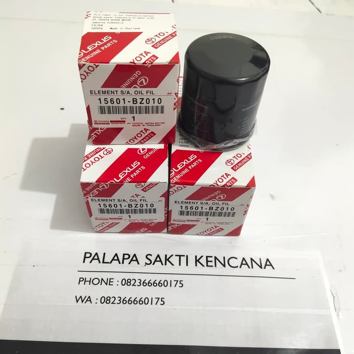 Jual FILTER OLI OLI FILTER SARINGAN OLI TOYOTA AVANZA ORIGINAL 1PC ...
