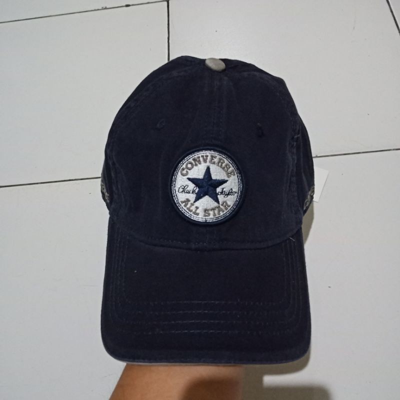 Jual Topi logo bulat bintang Converse baseball golf snapback unisex ...