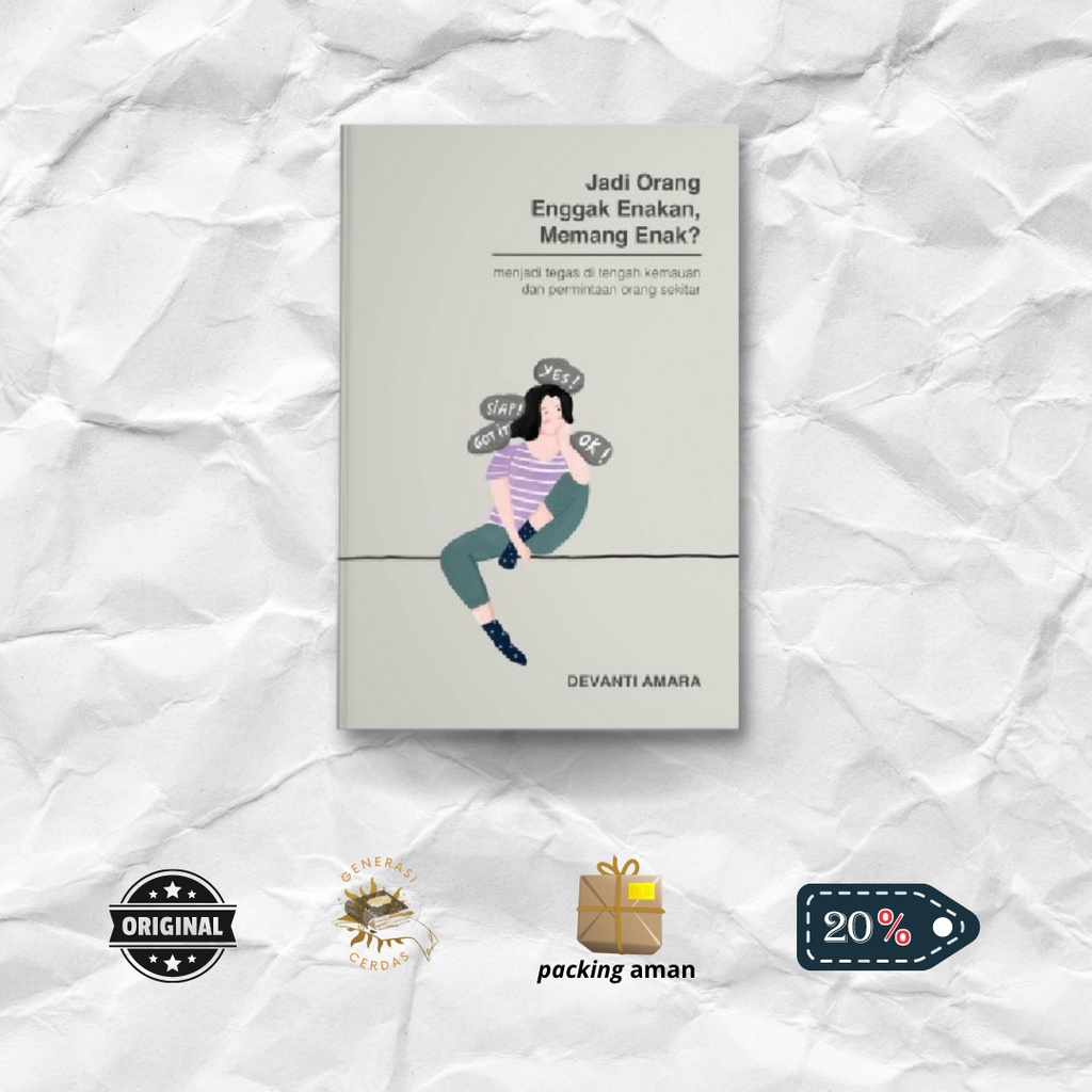 Jual Buku Jadi Orang Enggak Enakan, Memang Enak? | Shopee Indonesia Jual Buku Jadi Orang Enggak Enakan, Memang Enak? | Shopee Indonesia