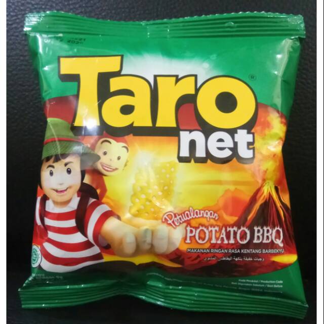 Jual CIKI TARO NET BBQ 10PCS | Shopee Indonesia
