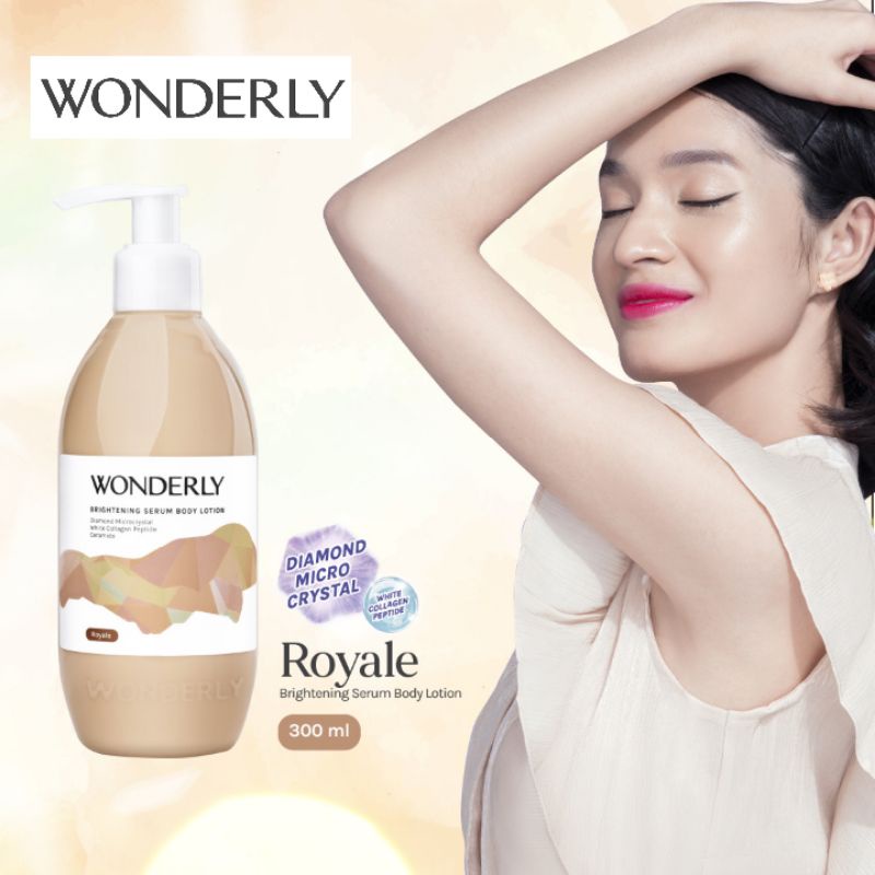 Jual Wonderly Brightening Serum Body Lotion Royale/Memutihkan Badan ...