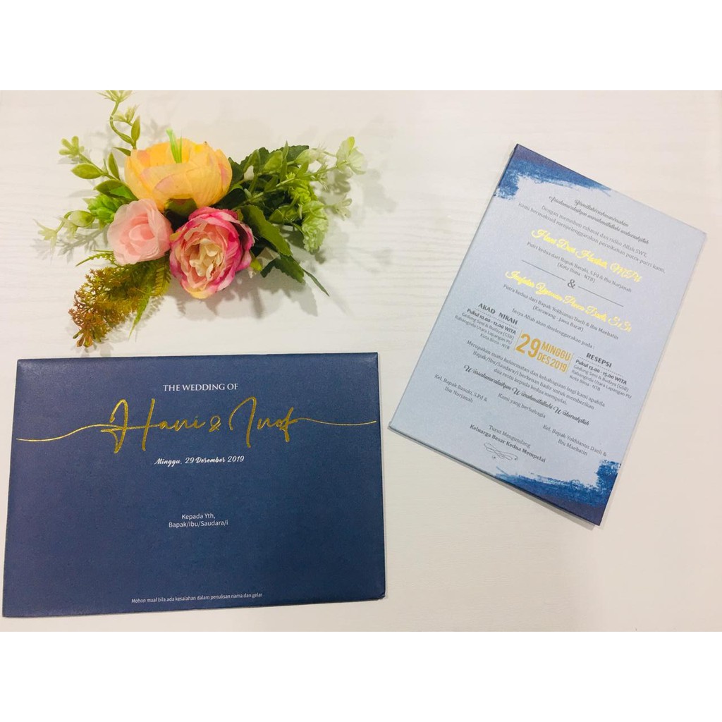 Jual Undangan Pernikahan Hard Cover Landscape | Shopee Indonesia