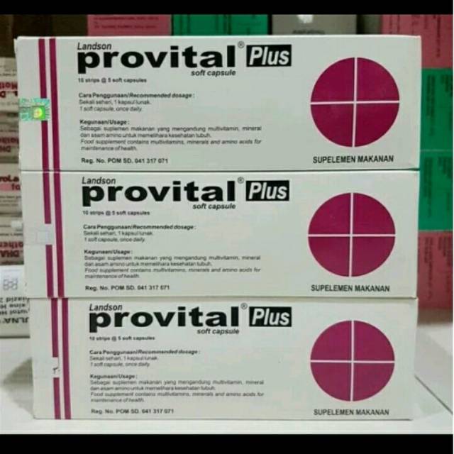 Jual Provital plus/box | Shopee Indonesia