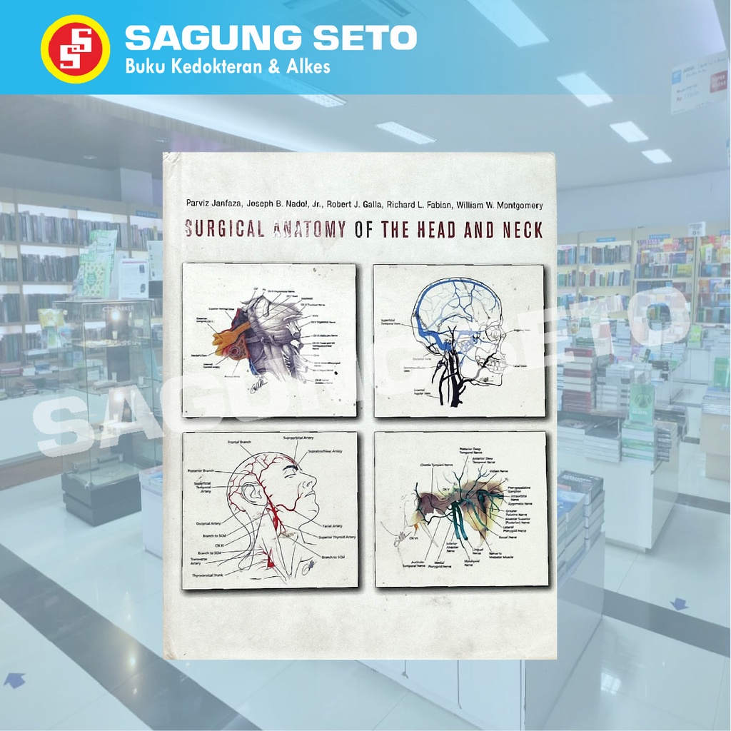 Jual SURGICAL ANATOMY OF THE HEAD AND NECK - PARVIZ JANFAZA | Shopee ...