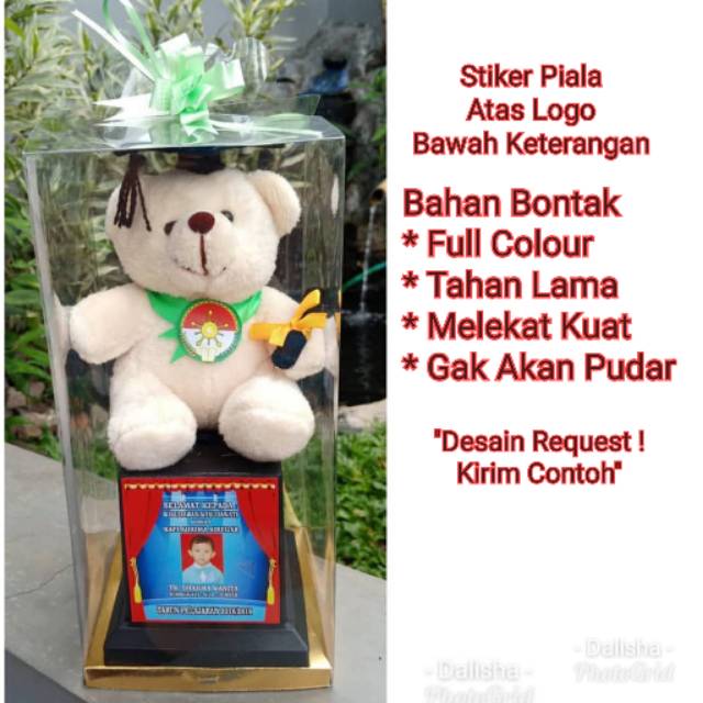 Jual Stiker Piala Stiker Plakat Stiker stiker logo Stiker Keterangan ...