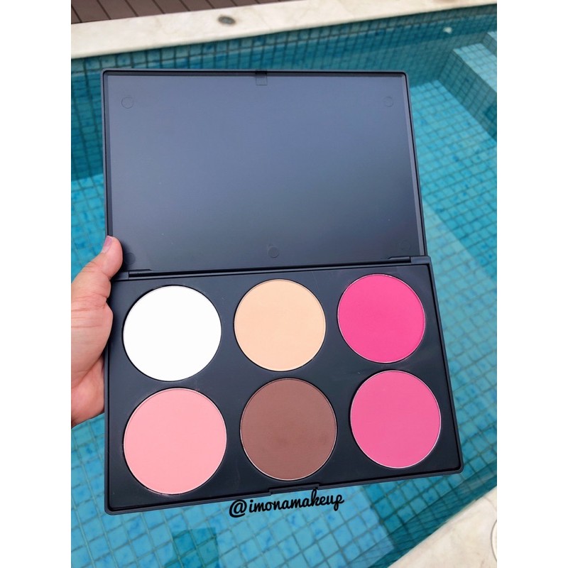 Jual 6 PAN JUMBO BIG BLUSH CONTOUR PALETTE | Shopee Indonesia