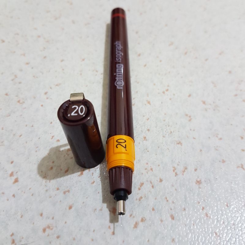Jual Rotring Isograph 0.2 rapido jerman pulpen gambar teknik | Shopee ...